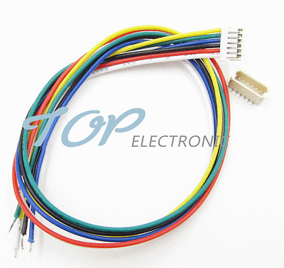 5 sets Micro JST SH 1.0mm 6-Pin Female Connector with Wire and Male ...