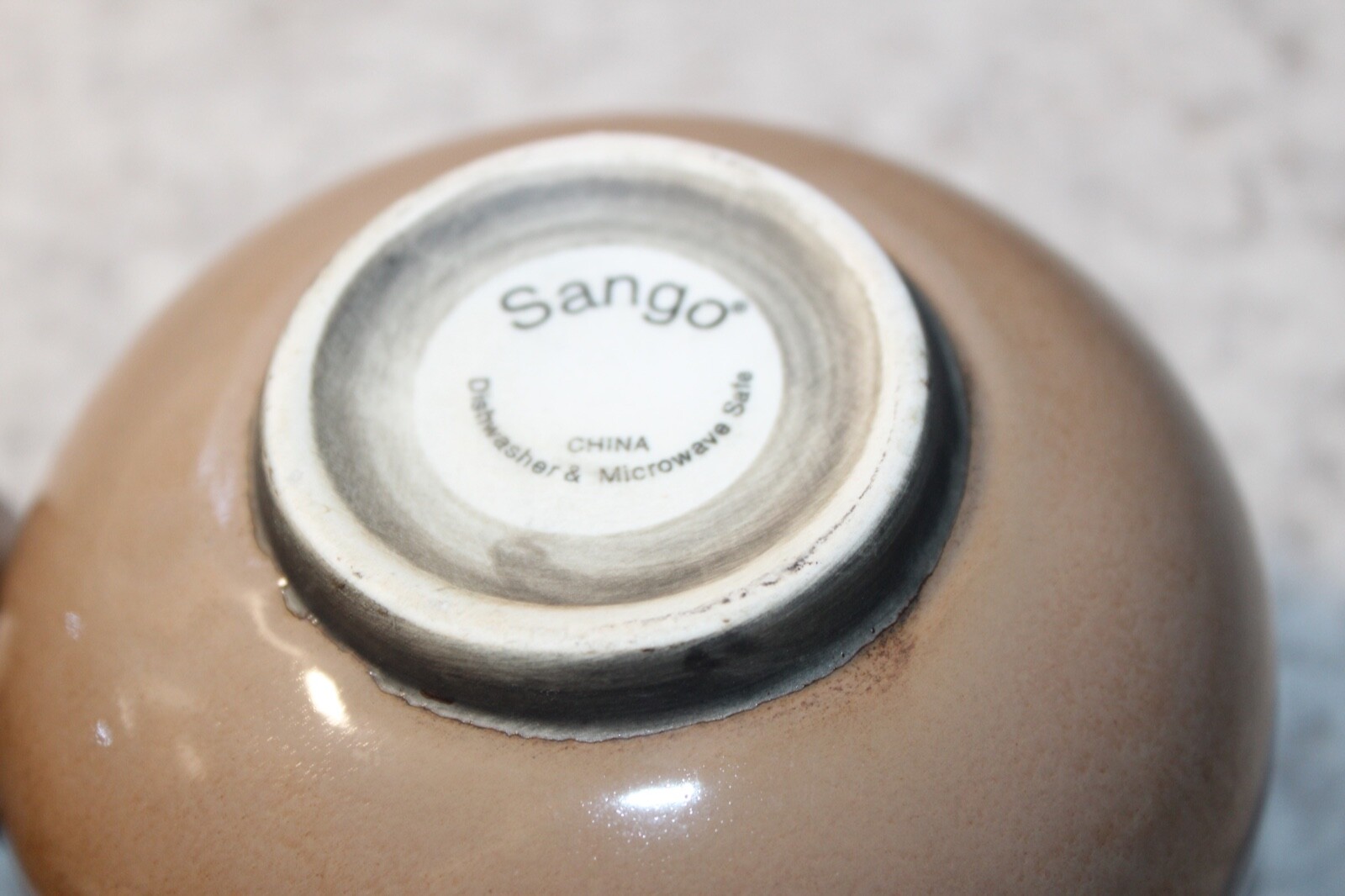 Sango China Set of Covered Sugar Bowl And Creamer Mid Century Brown | eBay