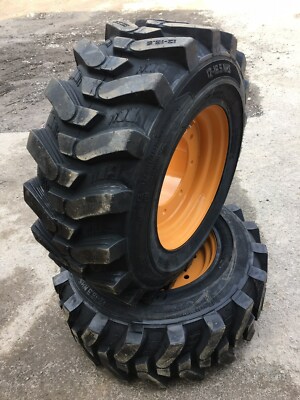 2 NEW 12-16.5 HD SKS532Tires/Wheels/Rim for 4X4 Case 580 Backhoe-Super ...