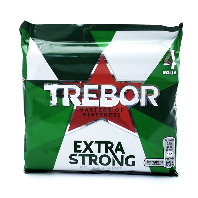 Trebor Extra Strong Mints Peppermint X 40 Postage Only for sale online ...