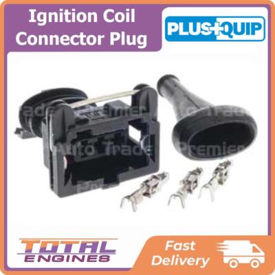 PlusQuip Ignition Coil Connector Plug fits Volkswagen Caravelle T4 2.5L ...