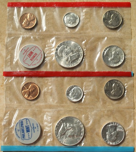 1963 US Mint Set with Silver Coins | eBay