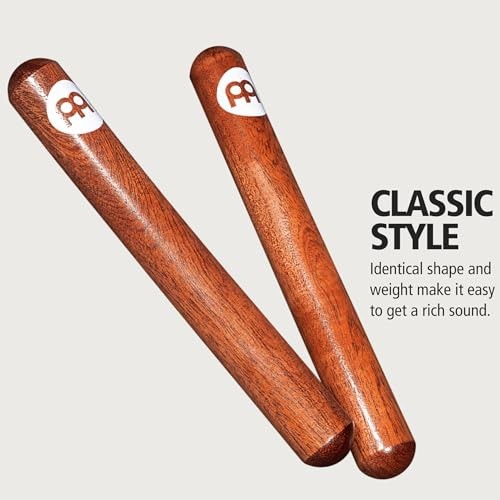 Meinl Percussion Select Hardwood Claves Musical Instrument Sticks — NOT ...