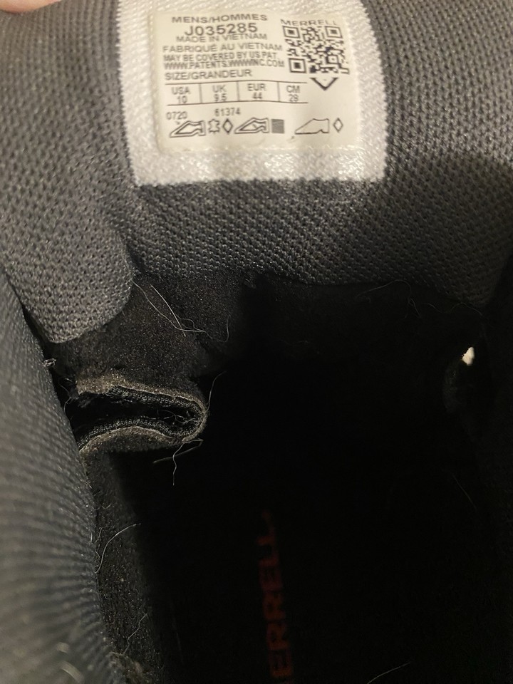 Merrell Thermo Glacier Mid Waterproof Hiking Boots Size 10US Men ...