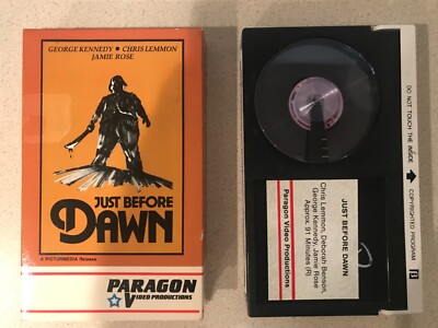 Just Before Dawn (BETA, 1983, Paragon) George Kennedy, Chris Lemmon | eBay