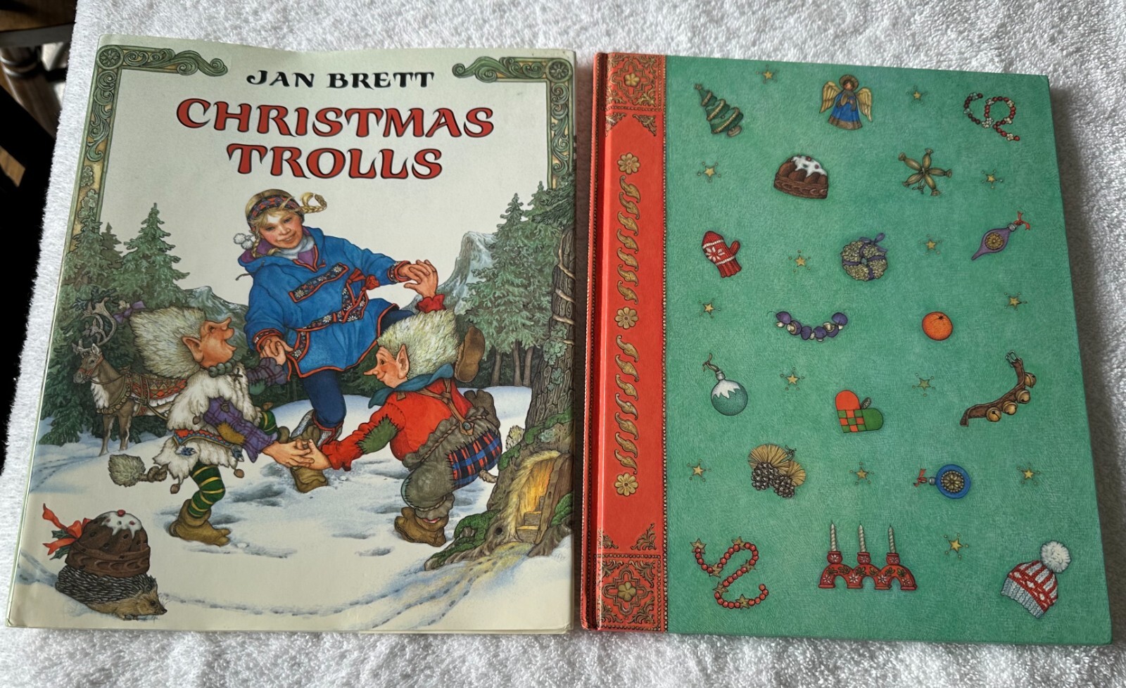 Christmas Trolls by Jan Brett Children’s Hardcover w/ Dust Jacket 1993 ...