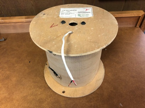 1000' Paige Electric / Dukane 176-407 14 AWG 2 Cond. Nurse Call Wire ...