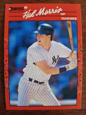 HAL MORRIS NEW YORK YANKEES 1990 DONRUSS BASEBALL CARD #514 | eBay