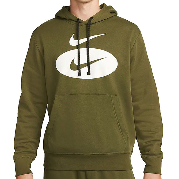 Mens Nike Gym Athletic Swoosh League Hoodie Hooded Sweatshirt Pullover ...