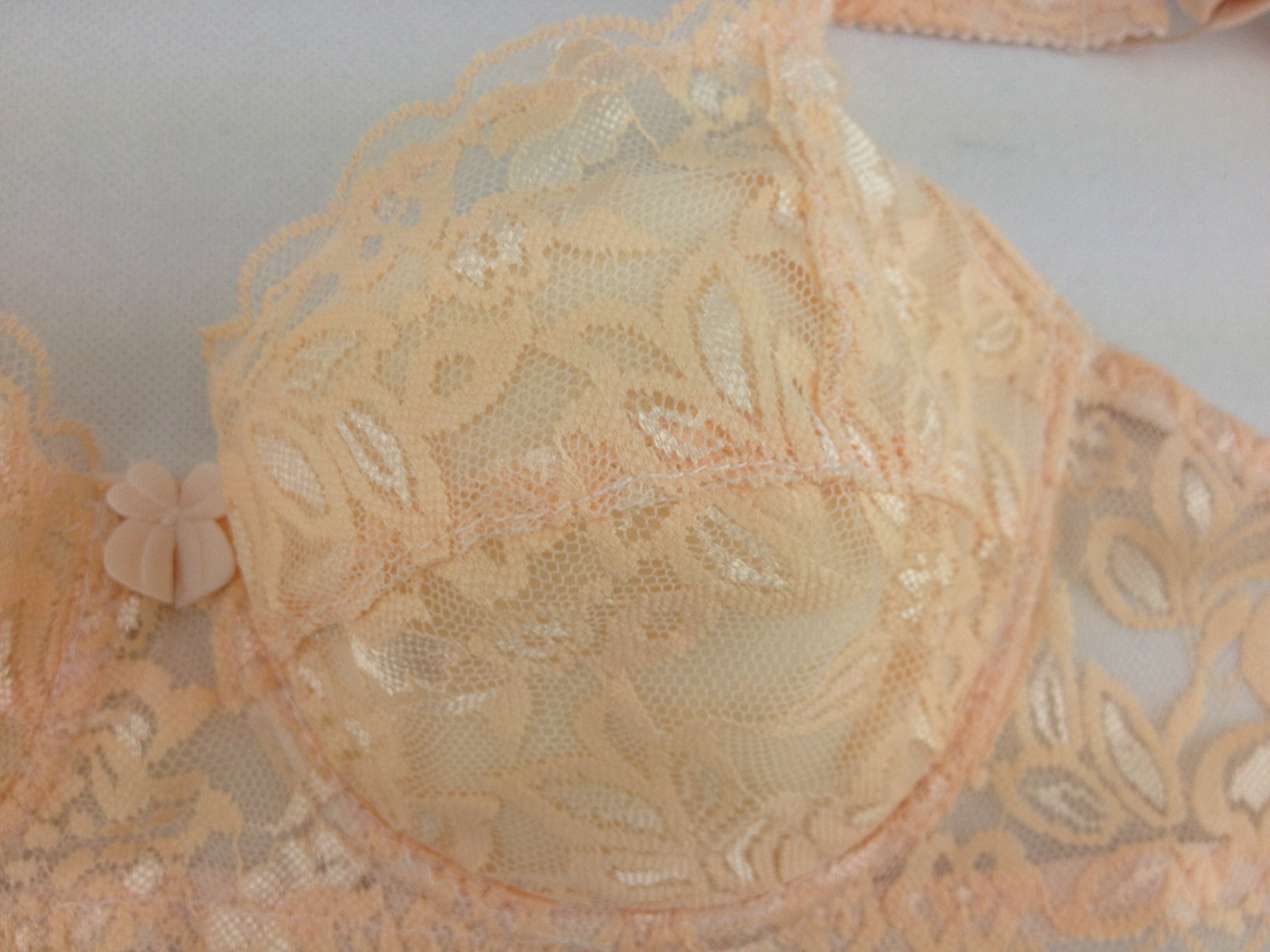 Very Sexy Romantic Floral Lace Full Coverage Underwire Light Padded Bra ...