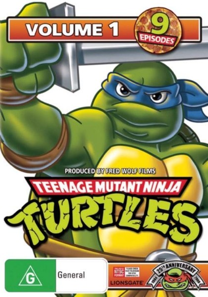 Teenage Mutant Ninja Turtles : Vol 1 (DVD, 1987) for sale online | eBay