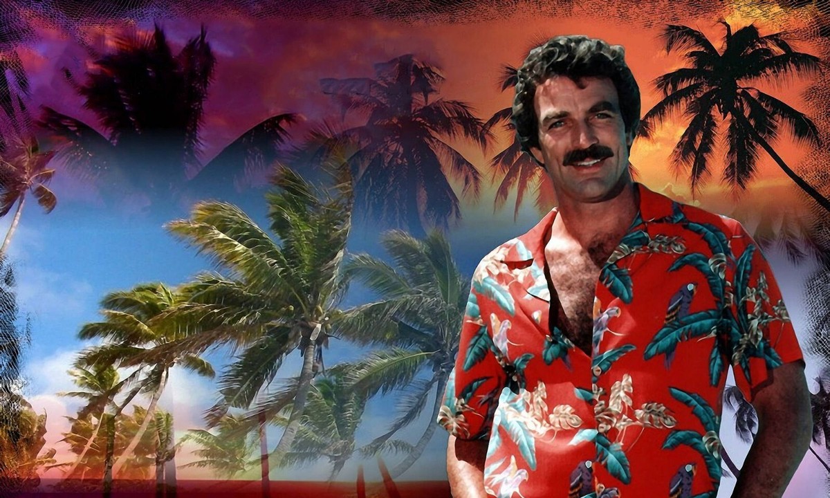 Tom Selleck Magnum Pi Poster Magnum P.I Poster