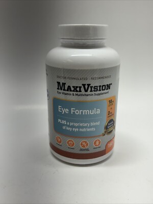 Doctor Recommended, AREDS 2 Based Eye Vitamin | MaxiVision® Eye Formula ...