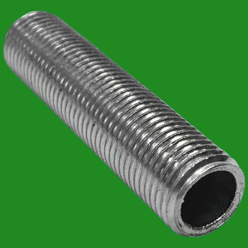 2x M10 70mm x 10mm Allthread Hollow Threaded Rod Tube For Electrical Lamp Socket | eBay