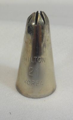 Wilton #21 Open Star Decorating Tip | eBay