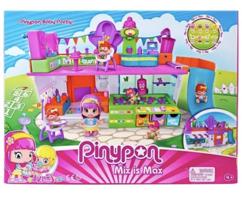 Pinypon Little Baby Party Child Includes 2 Figures And Pin Pon New | eBay