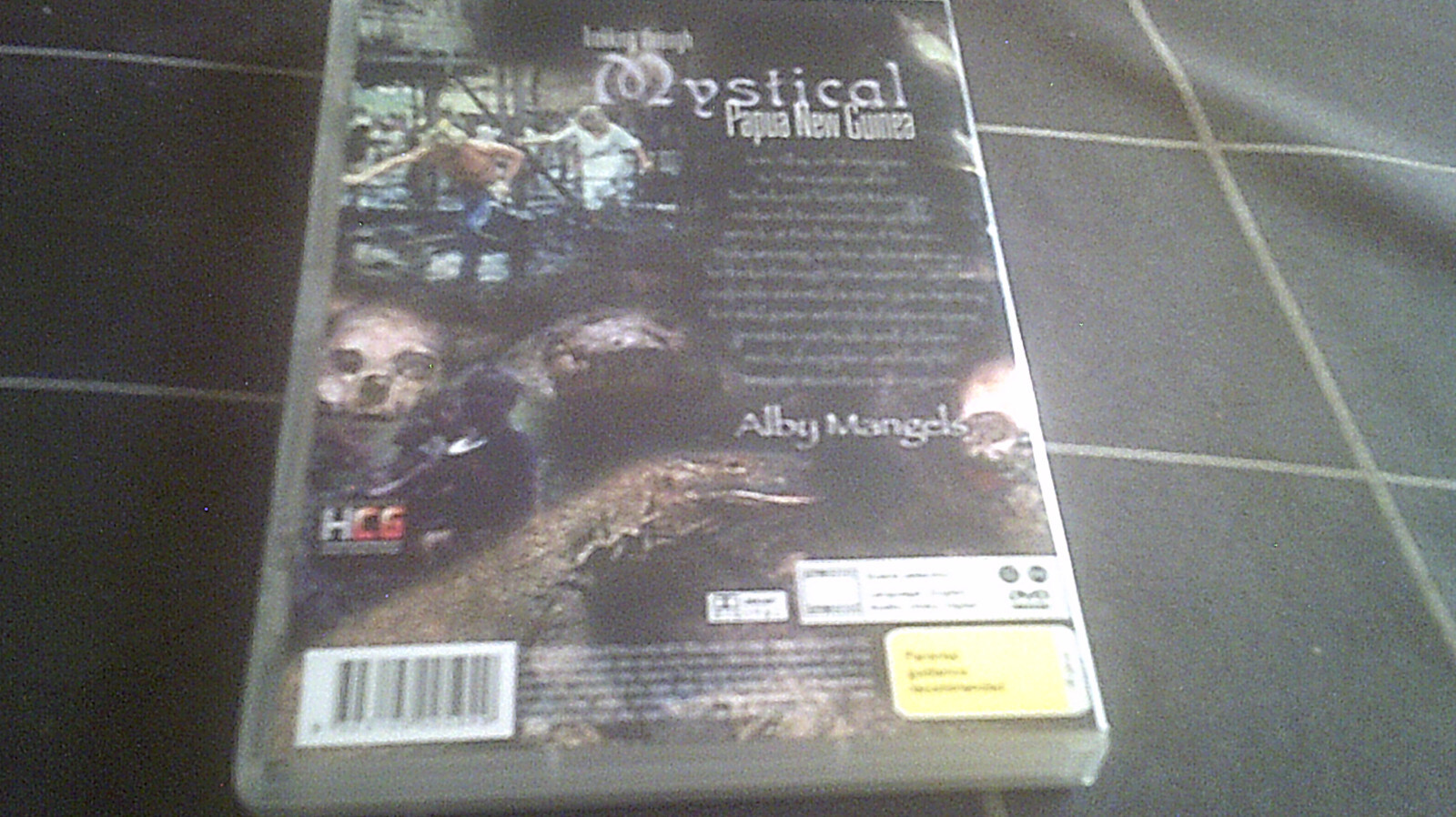 ALBY MANGELS Trekking Through Mystical Papua New Guinea - region 4 DVD ...