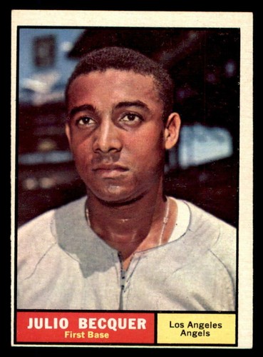 1961 Topps #329 Julio Becquer EX/MT JRI1 | eBay