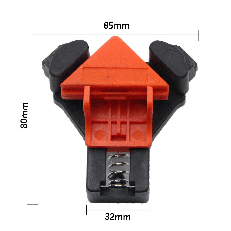 4Pcs/Set 90 Degree Right Angle Clip Clamps Corner Holders Woodworking ...