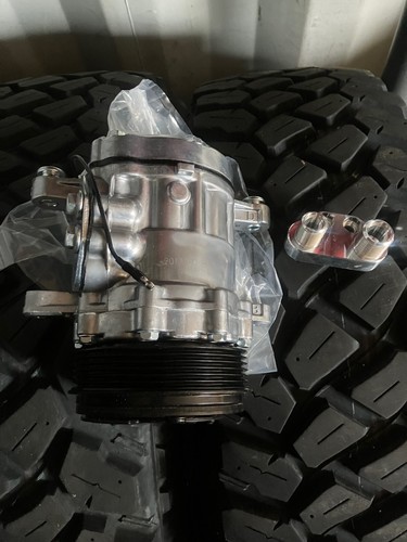 TUFF STUFF AC Compressor polished 7B10WT07 Air conditioning R134A ...
