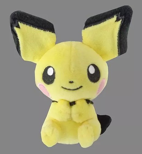 Pichu Plush Toy in Monster Ball Case Vol 2 Pokemon Center Limited ...