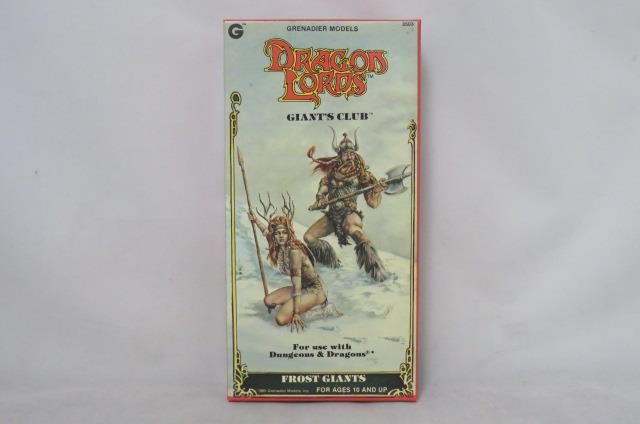 Grenadier 1985 - Frost Giants - Dragon Lords Giant's Club D&D Figure ...