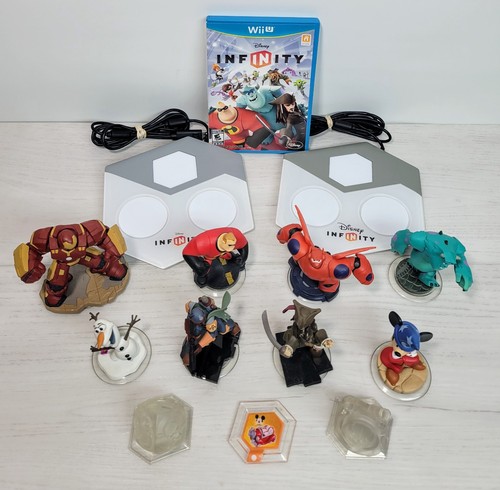 Nintendo Wii U Disney Infinity Lot: Portals, Game, and Figures (Tested ...