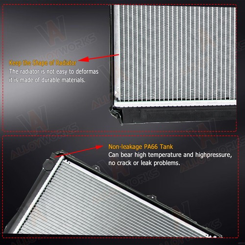 Aluminium Core Radiator Fit Holden VY Commodore V6 3.8L MT 2002-2004 ...