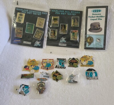 Lot of (23) Miami/Florida Marlins Collectible Pins Lot | eBay