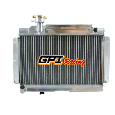 Aluminum radiator for MG MGA 1500 1600 1622 DE LUXE 1956-1962 manual/MT ...