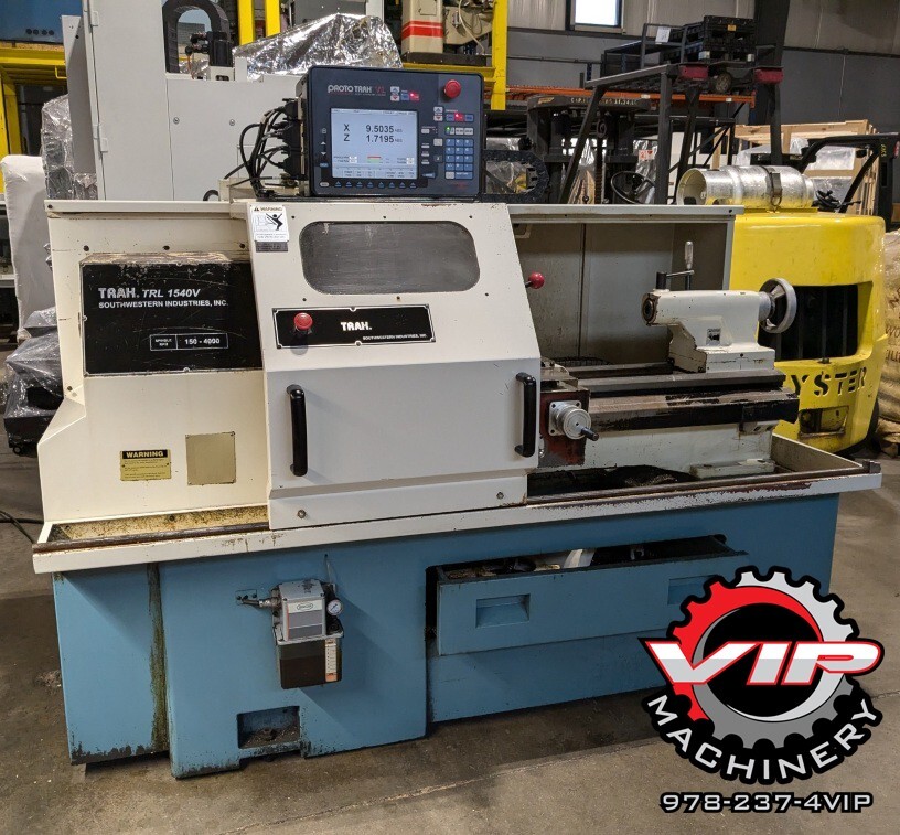 Trak 1540V Tool Room Lathe, 8" Chuck, Tailstock and more! | eBay