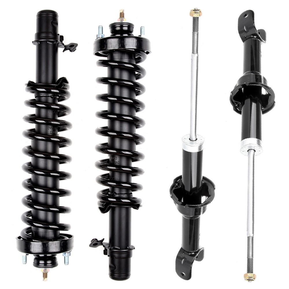 4pcs Front Struts w/ Spring Mount & Rear Shocks For 1992-1995 Honda ...