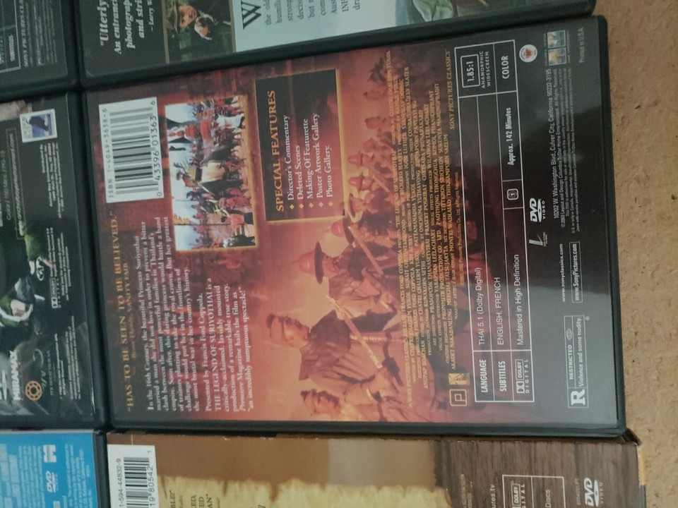 10 Different Foreign Languages Dvds Tamil Inuktitut Vietnamese Thai ...