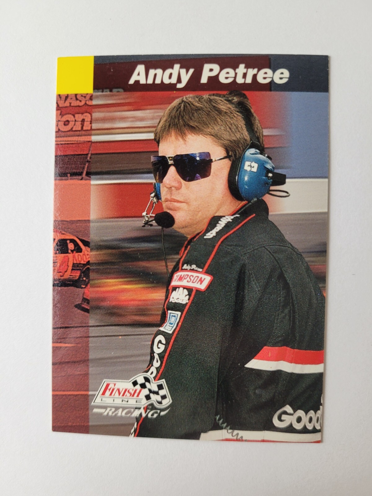 1993 Finish Line Racing #155 Andy Petree | eBay