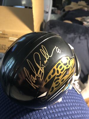 MARK BRUNELL 8 AUTOGRAPH SIGNED JACKSONVILLE JAGUARS MINI HELMET A | eBay