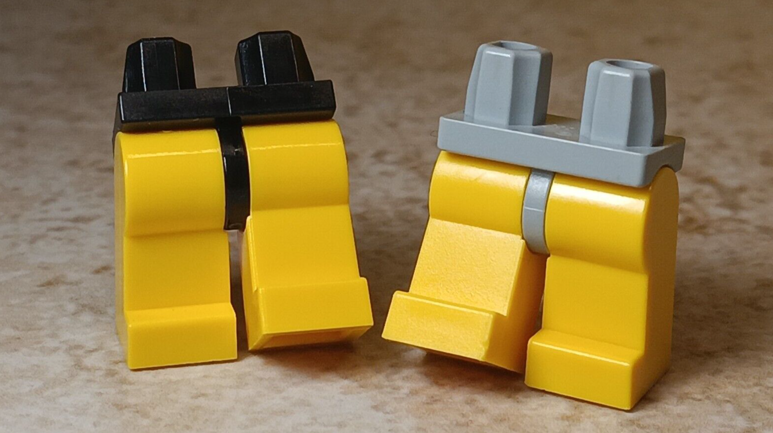 LEGO Unisex Suit Bottoms Lot of 2 Swimming Gray & Black Yellow Legs ...