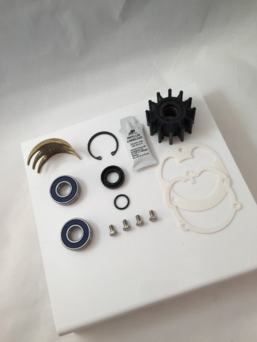 Volvo Penta Raw Water Sea Pump Rebuild Kit Impeller Seal Cam 3857794 ...