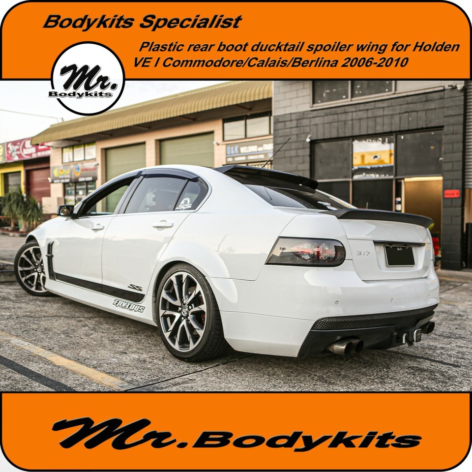Mr Plastic Rear Boot Spoiler Ducktail Wing For Pontiac G8/GT/GXP-Holden ...