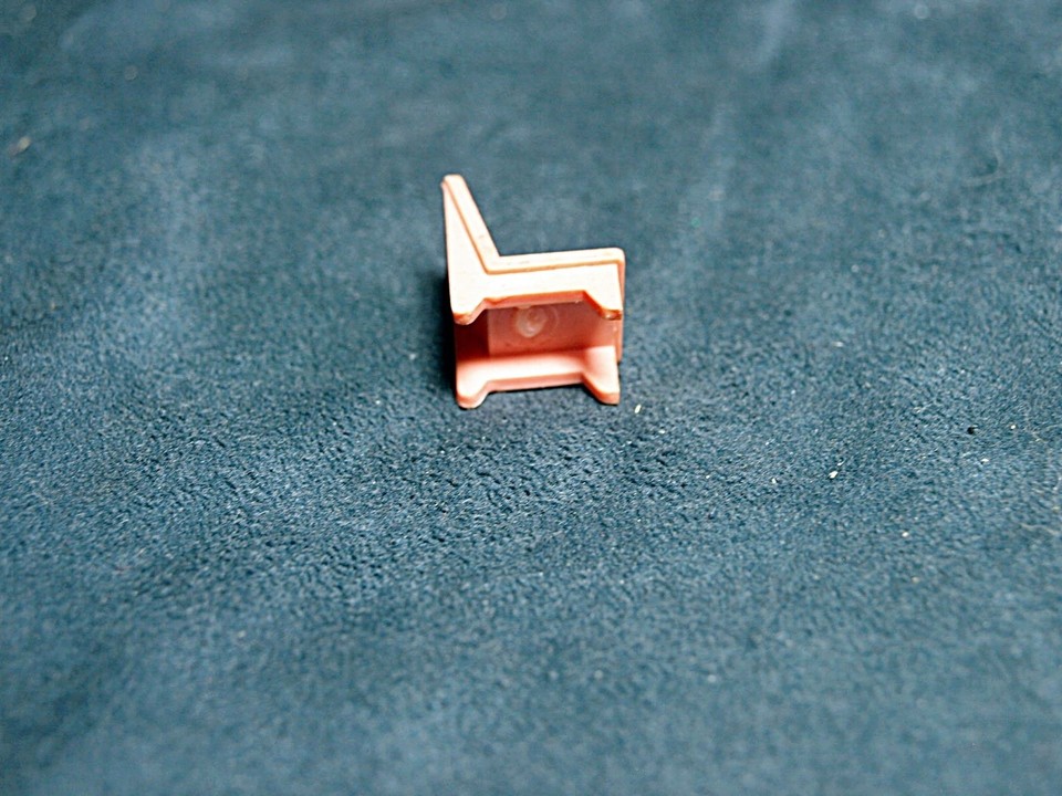 Plasticville Playground Salmon Chair O-S Scale | eBay