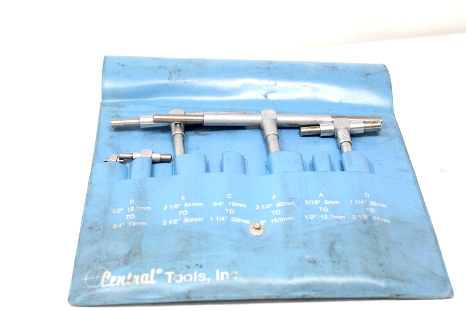 Central Tools 6554 5pc Telescoping Inside Diameter Gage Set - Made in ...