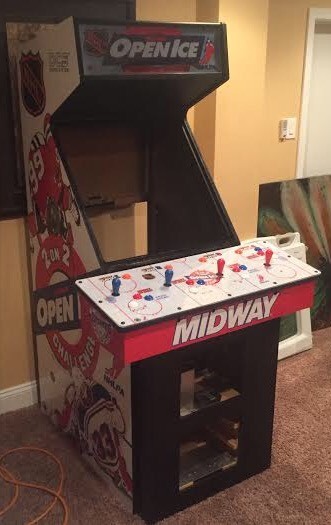 NHL Open Ice Arcade Side Art Artwork Decal Overlay Vinyl Sticker Midway ...