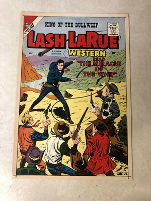LASH LARUE #72 comic Art Original Cover Proof 1959 Western KING OF ...