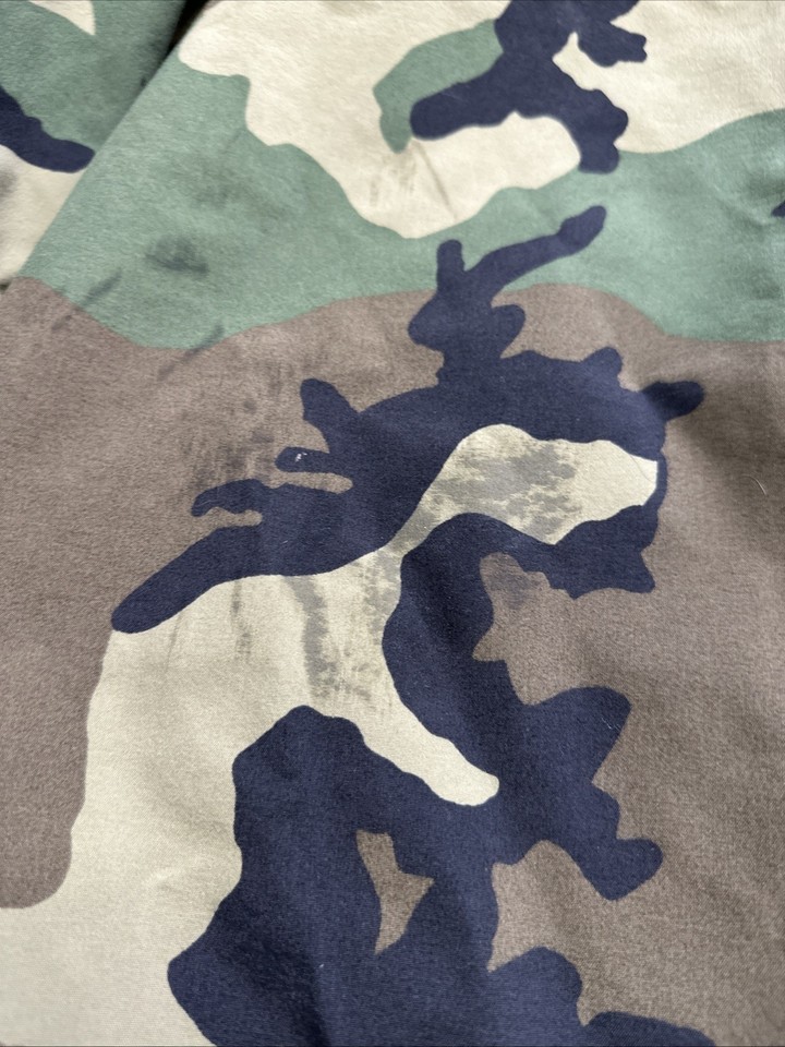 Genuine US GI Military cold weather woodland Camouflage Gortex Parka ...