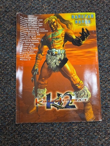 Killer Instinct 2 Strategy Guide Gamefans Magazine 1995 for N64 ...