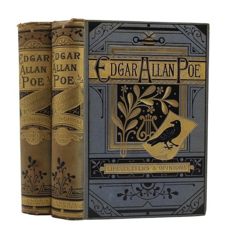 1880 EDGAR ALLAN POE His Life JOHN INGRAM 1st Edition COLERIDGE FAMILY ...