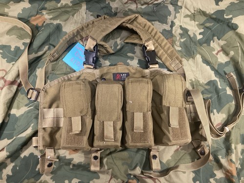 LBT-2090 London Bridge Trading Coyote Tan Chest Rig 12 Mag Triple ...