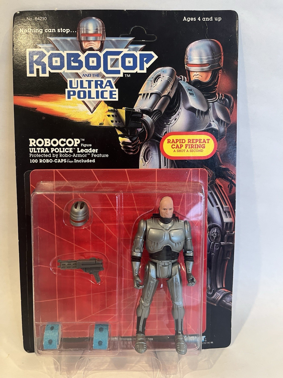 1988 Kenner Robocop & the Ultra Police Leader Action Figure Vintage 80 ...