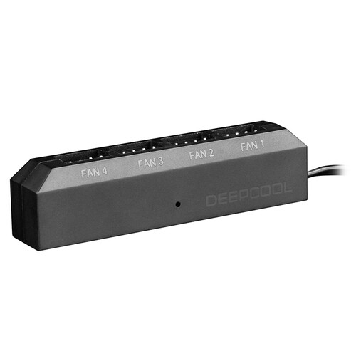 1Pc FH-04 DeepCool Fan Hub Control PWM Fan Speed Supports Fan 3Pin/4Pin ...