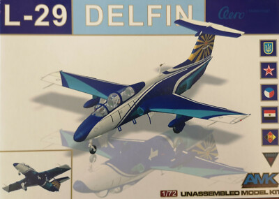 L-29 DELFIN (5 Décos) AMK 1/72 PLASTIC KIT | eBay