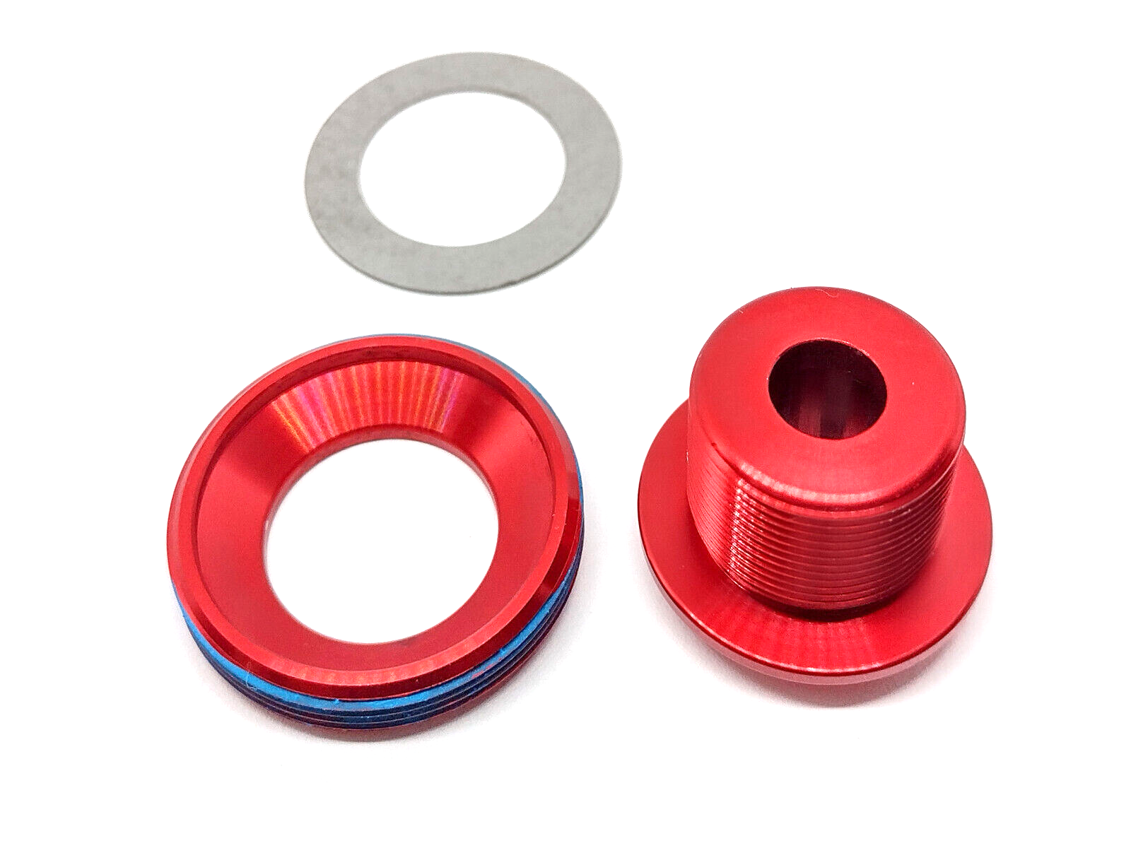 RED Crank Arm Bolt Kit Self-Extracting Cap For SRAM Truvativ DUB ...